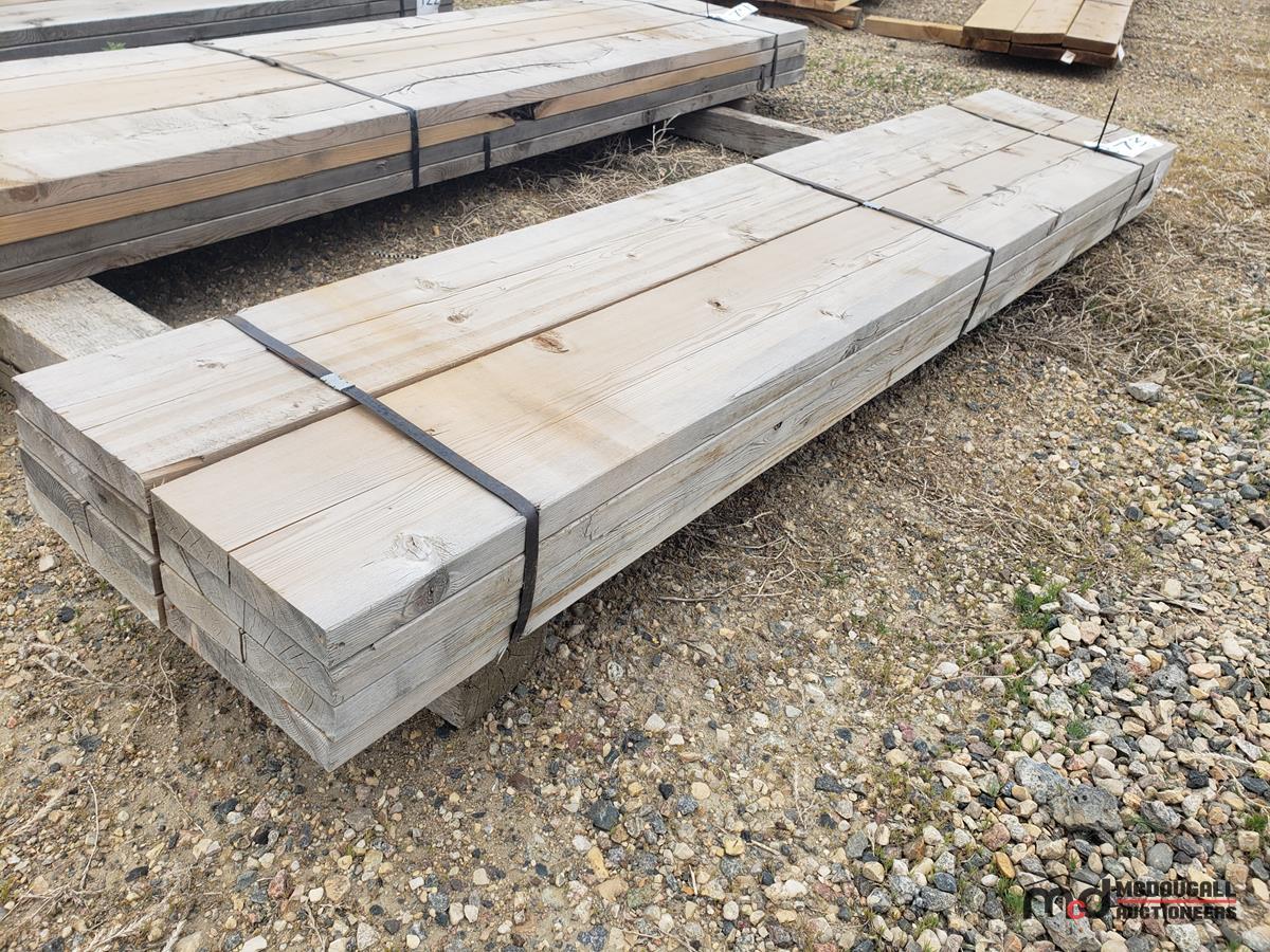 Bundle of Approx. 96" x 9" x 2" Culled Lumber (8 Pieces Total)
