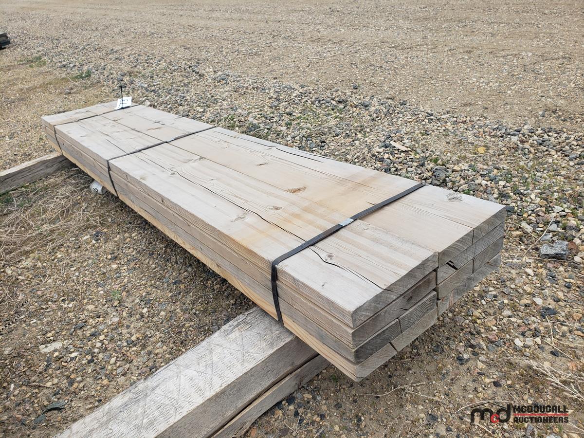 Bundle of Approx. 96" x 9" x 2" Culled Lumber (8 Pieces Total)