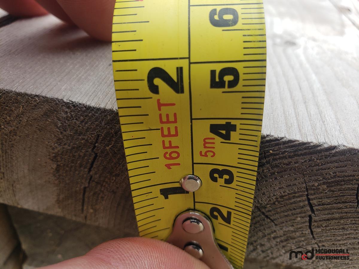 Bundle of Approx. 96" x 9" x 2" Culled Lumber (8 Pieces Total)