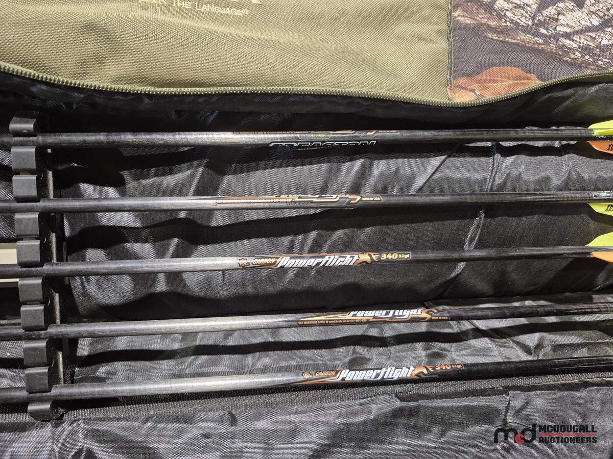 Darton Maverick Compound Bow w/ Case and Accessories