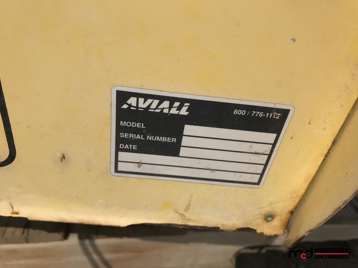 Aviall Big B Aircraft Power Cart w/ Charger Box and Jump Cables
