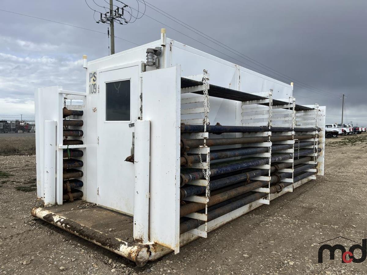 Skid Mounted Pipe Shack w/ Tool Room