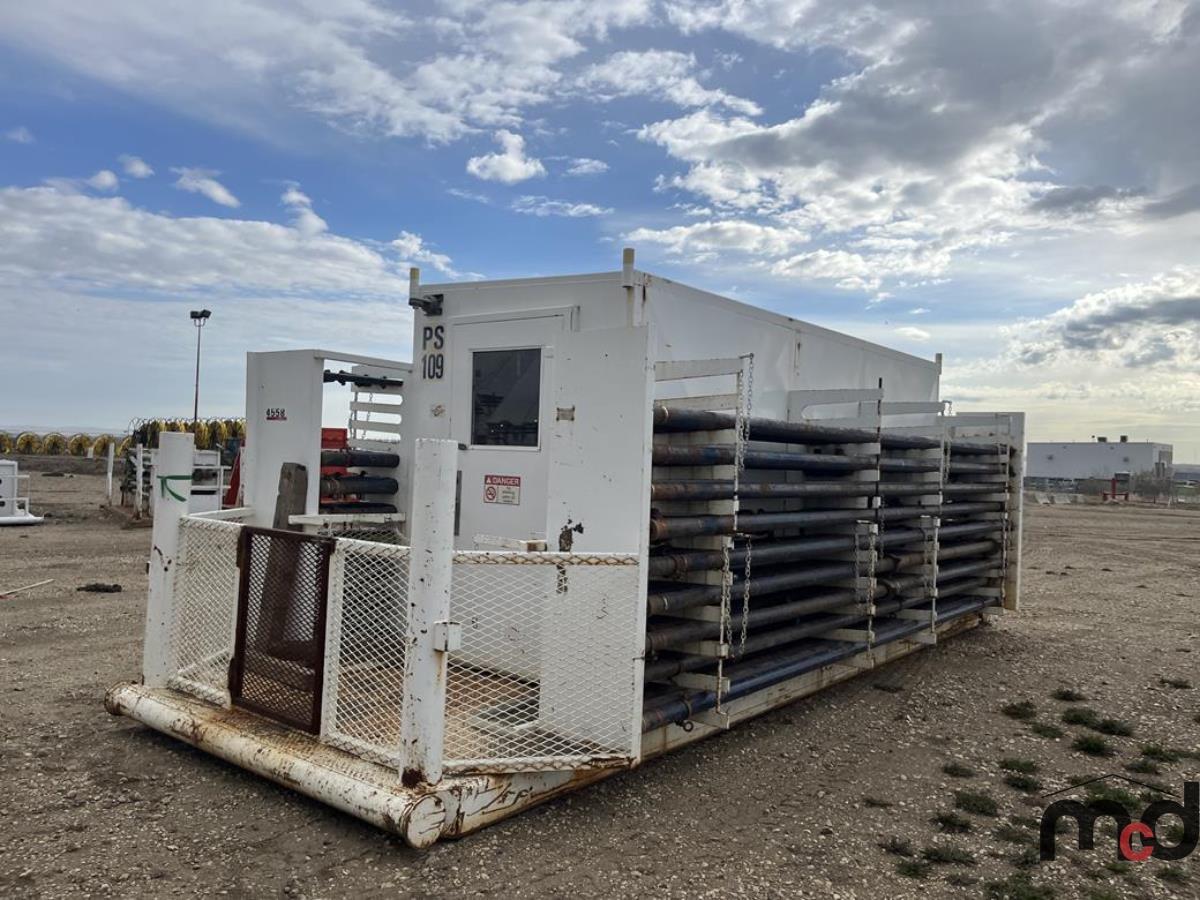 Skid Mounted Pipe Shack w/ Tool Room