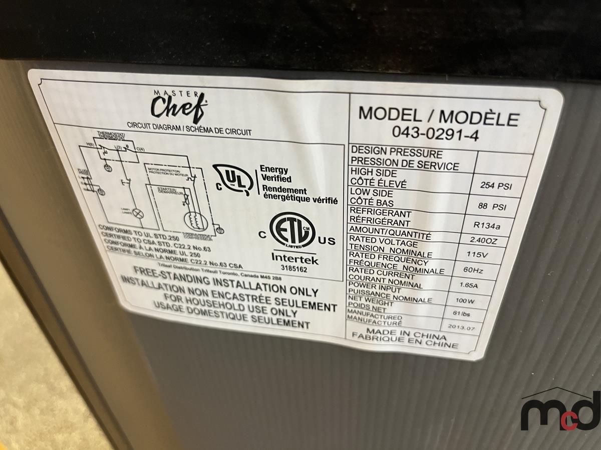 MasterChef 043-0291-4 Mini Fridge