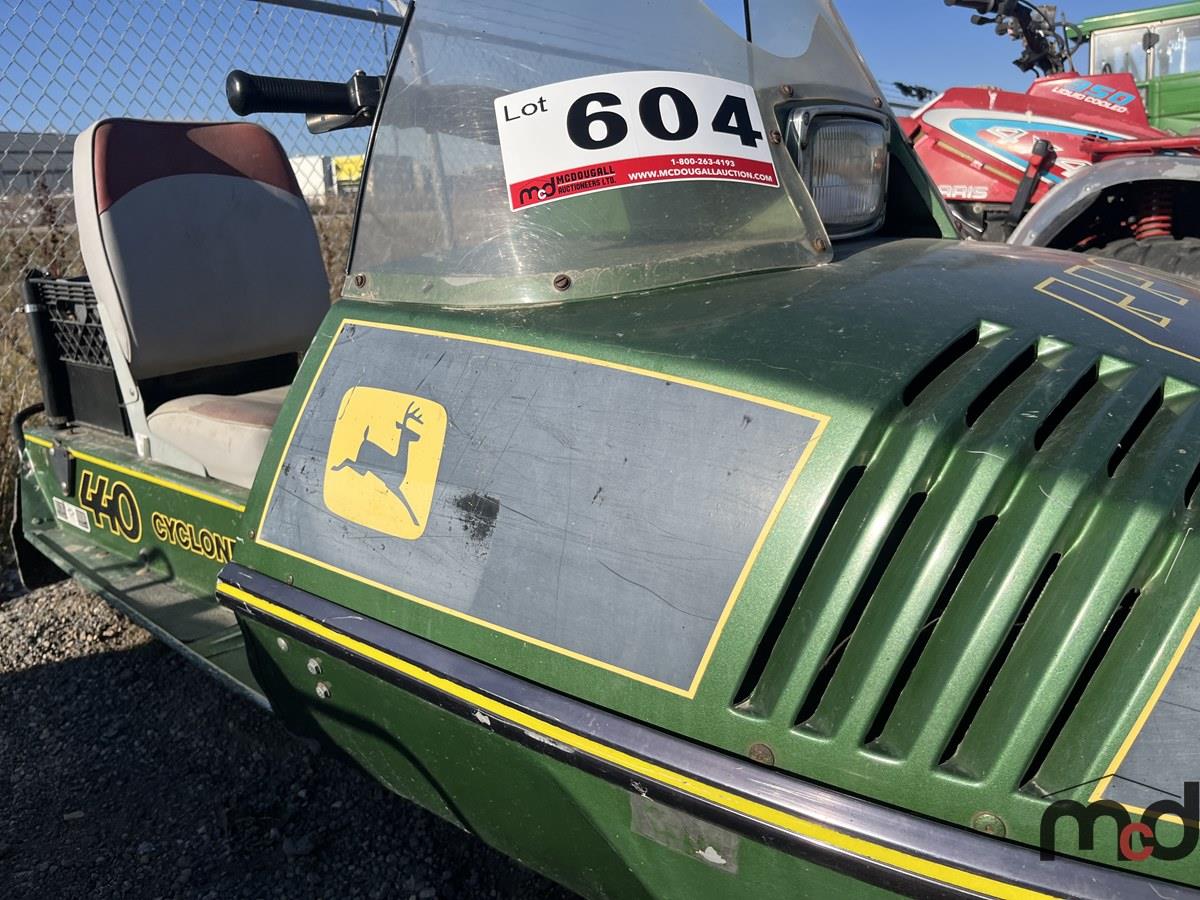 1976 John Deere Cyclone 440 Snowmobile (Non-Runner)