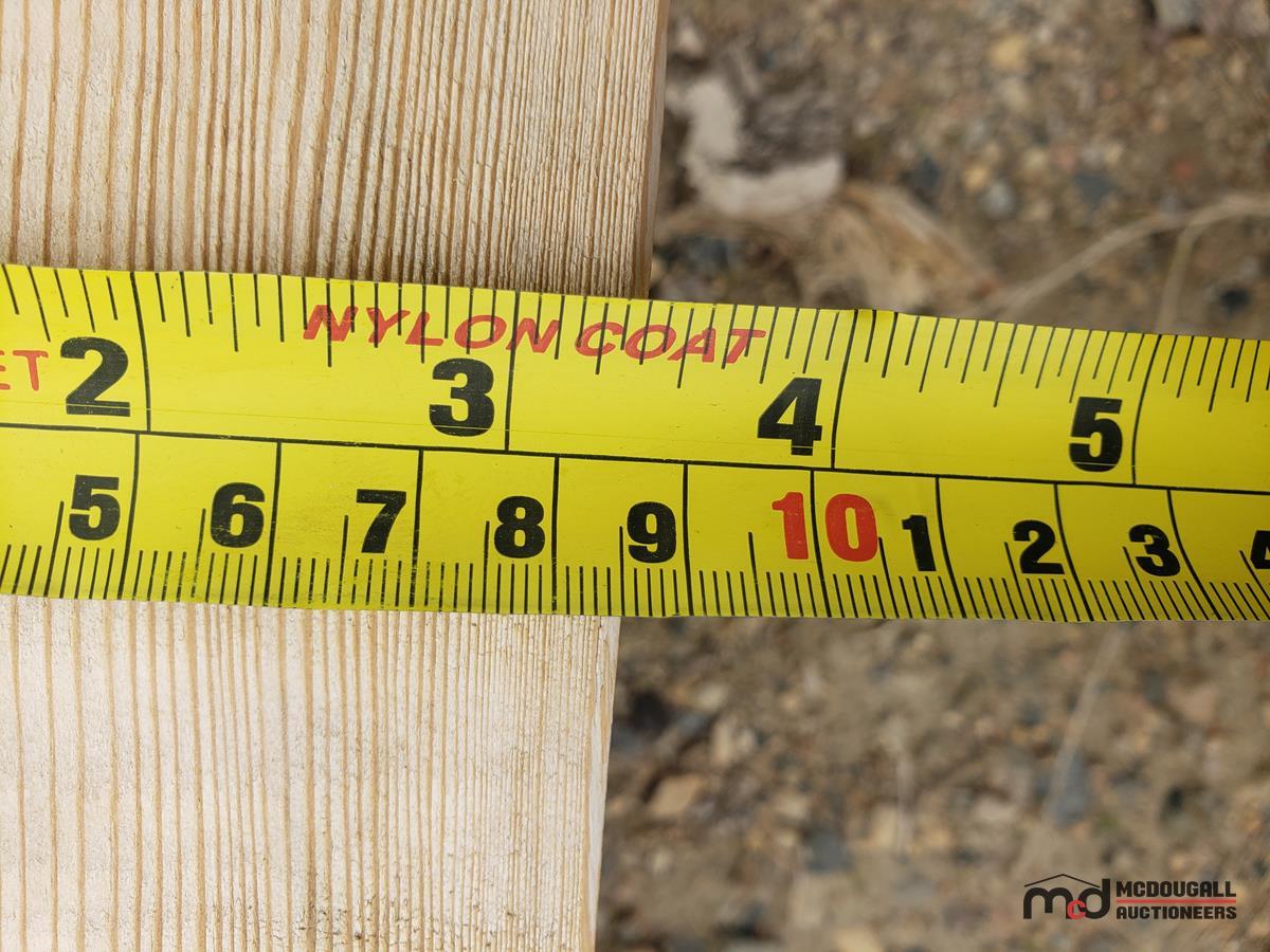 Bundle of Approx. 96" x 3 1/4" x 2" Culled Lumber (16 Total Pieces)