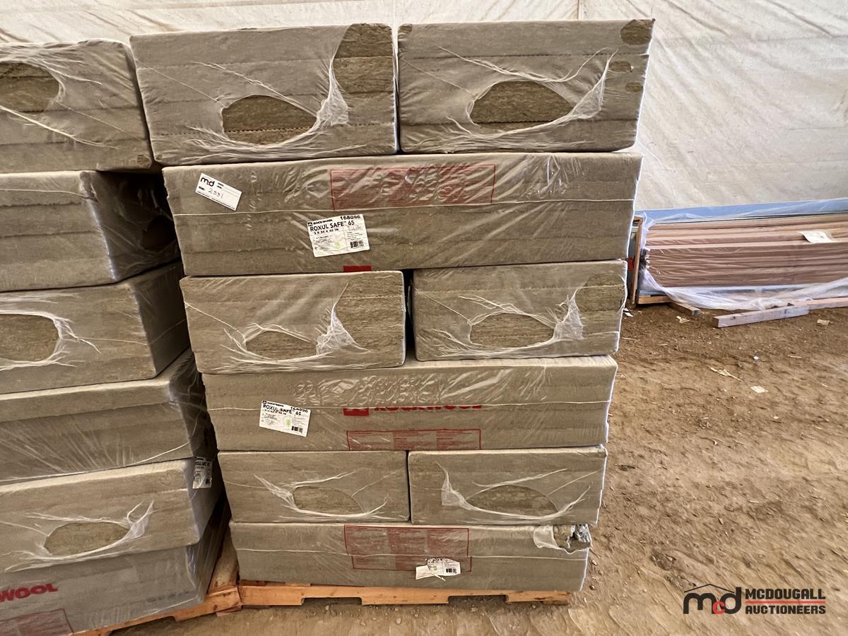 Pallet of Rockwool Roxul Safe 3''x24''x48'' Insolation