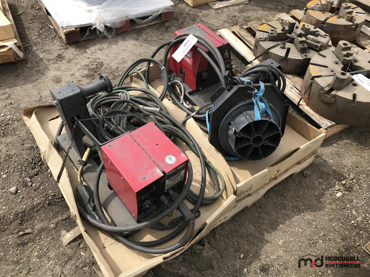 (1) LF-74 Lincoln Electric Wire Feeder and (1) LN-7 Lincoln Electric ...