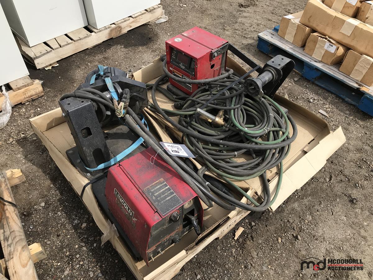 (1) LF-74 Lincoln Electric Wire Feeder and (1) LN-7 Lincoln Electric ...