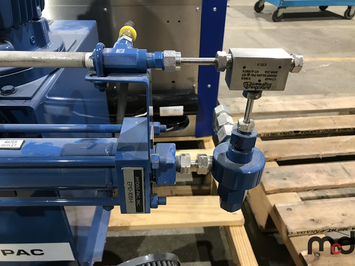 Hydro-Pac Helium Pressure Gas Compressor