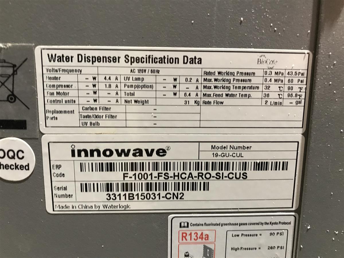 Culligan UV Water Dispenser