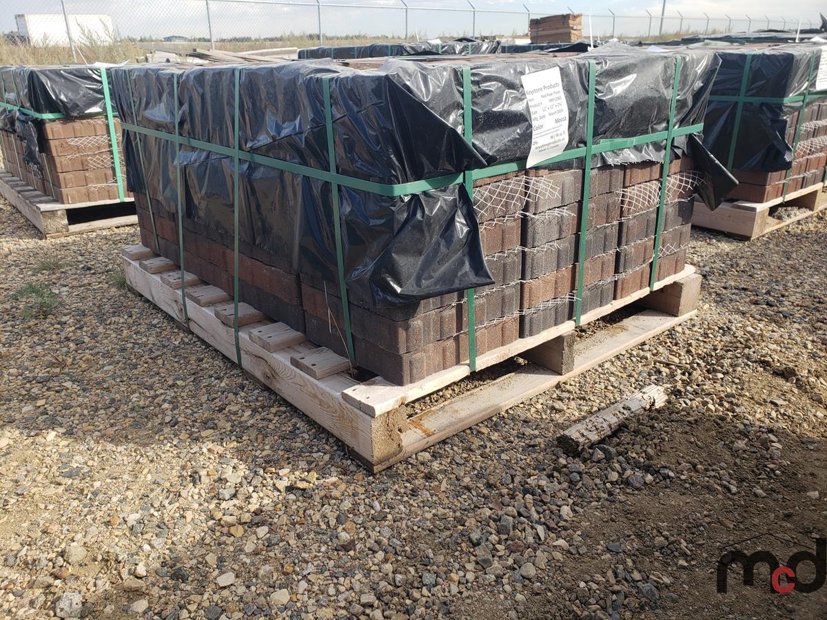 Pallet of Red River Paver Stones