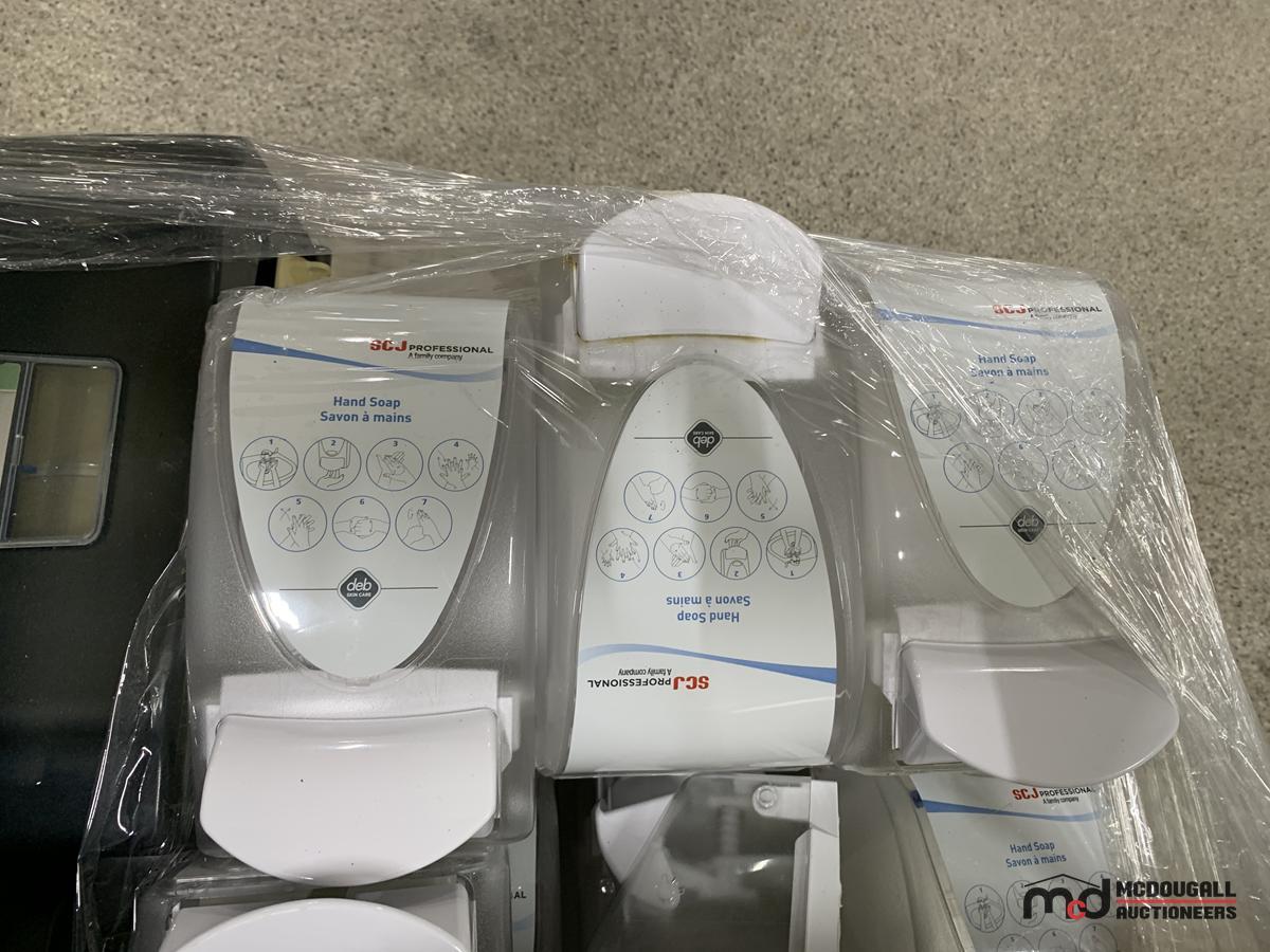 Pallet of Hand Soap Dispensers