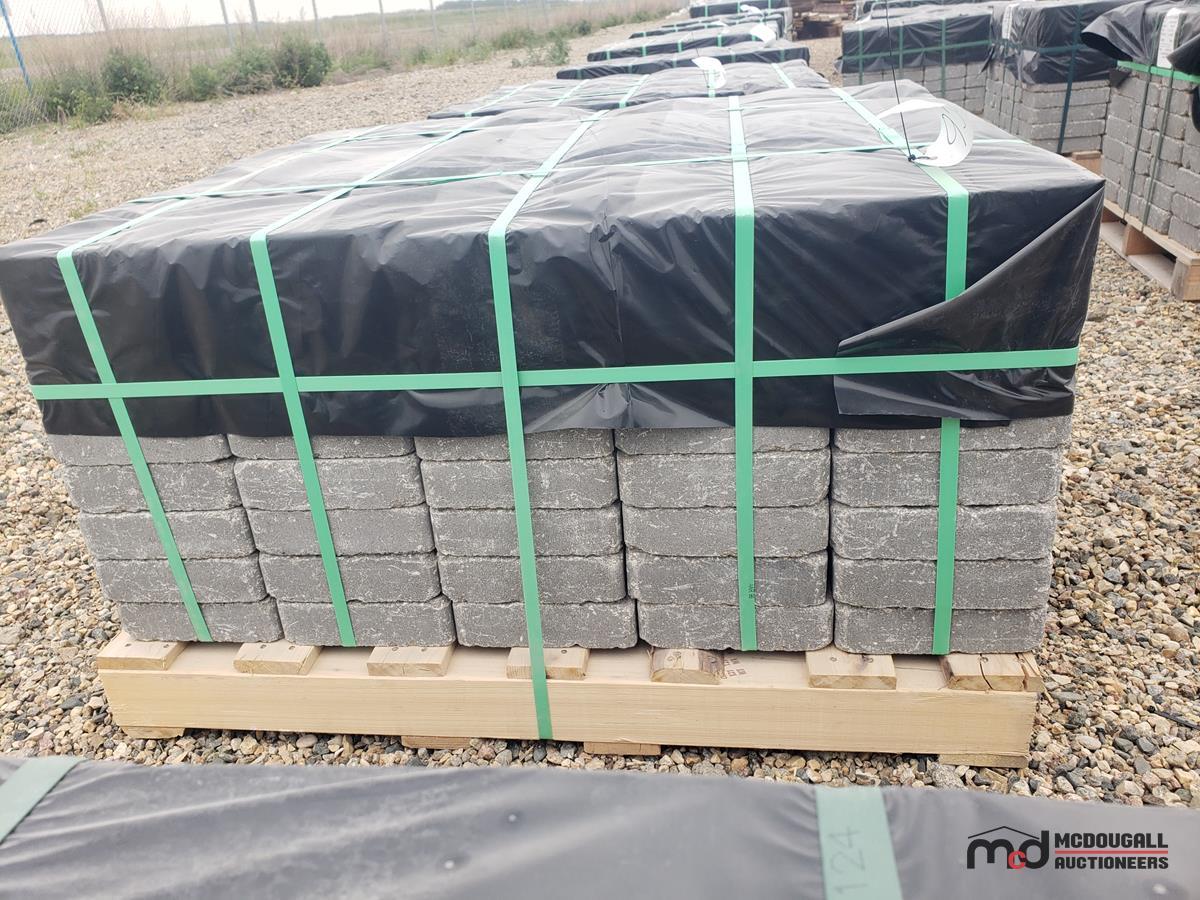 Keystone Products Roman Paver 8"x 6" x 2 3/8" Slate Coloured Patio ...