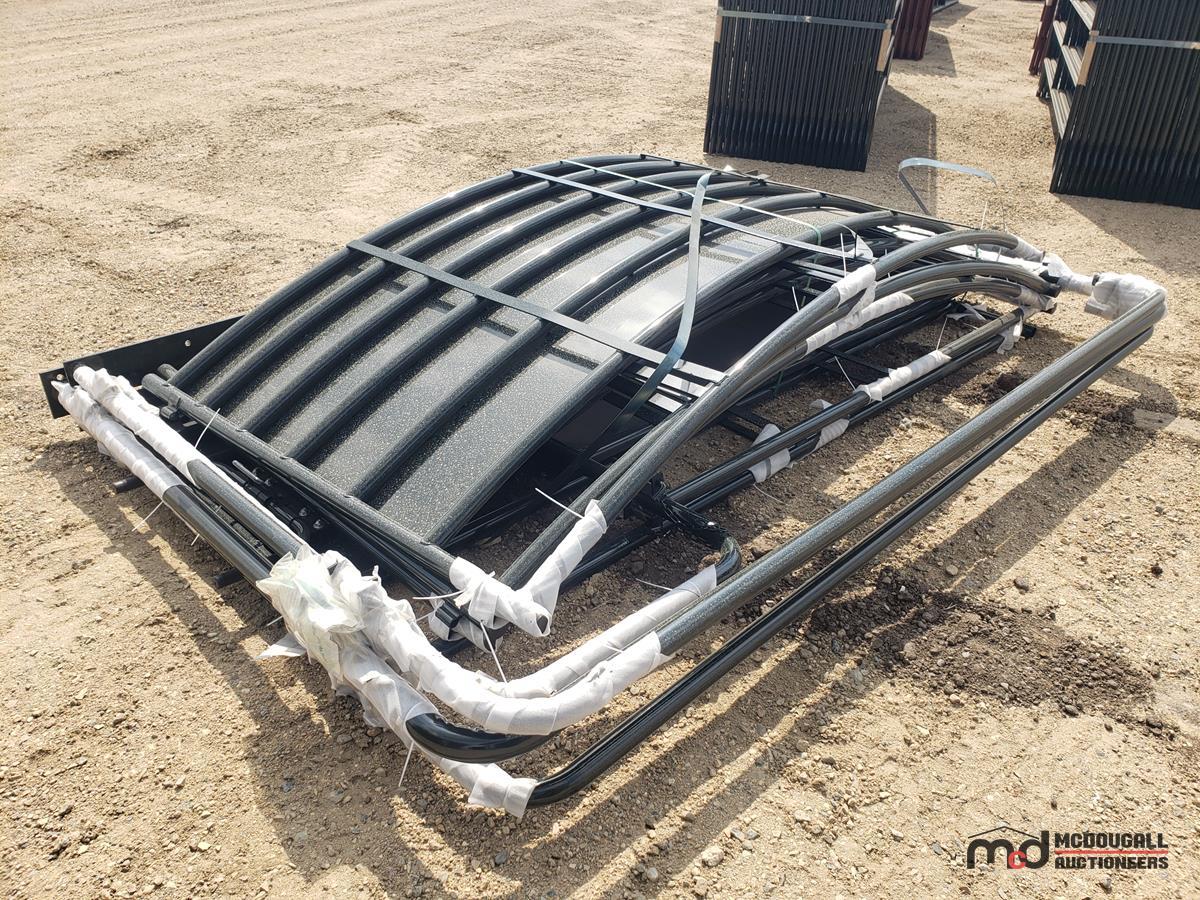 (1) Heavy Duty 50 x 10' Cattle Crowding Tubs-Sheeted