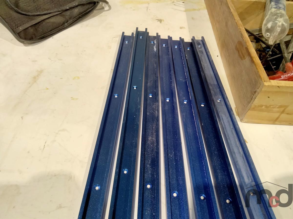 Blue Tool Rails