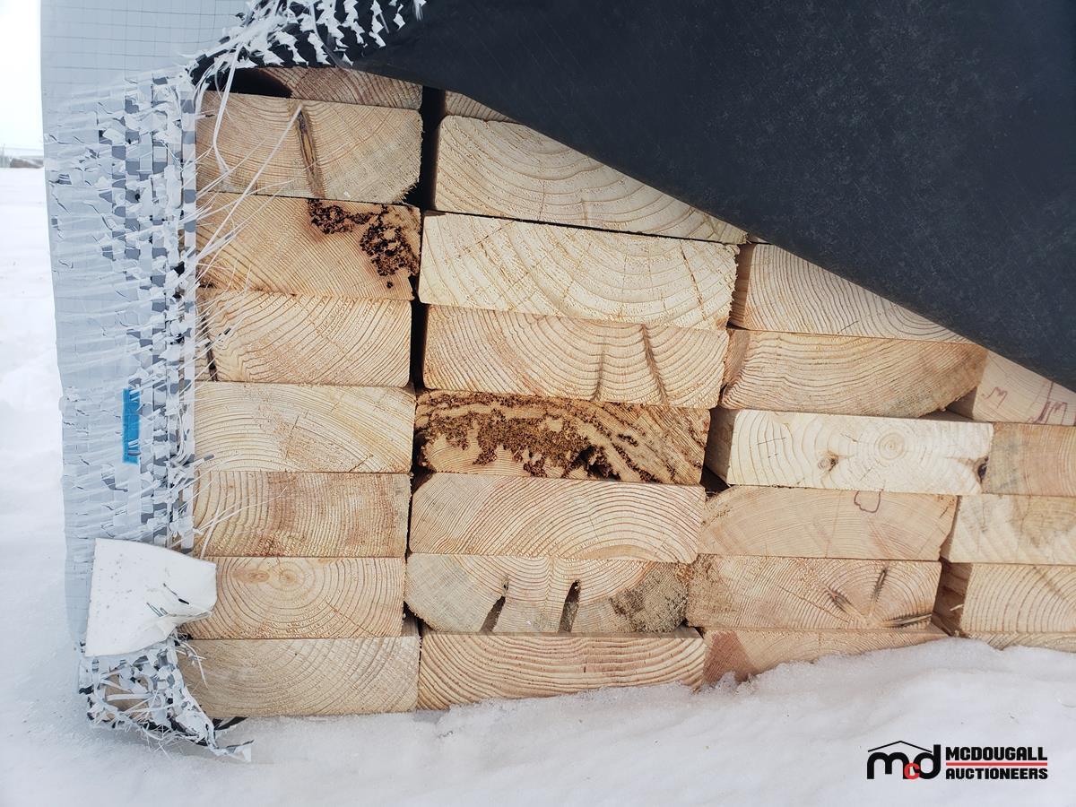 Bundle of Wrapped (2x6x16') Lumber