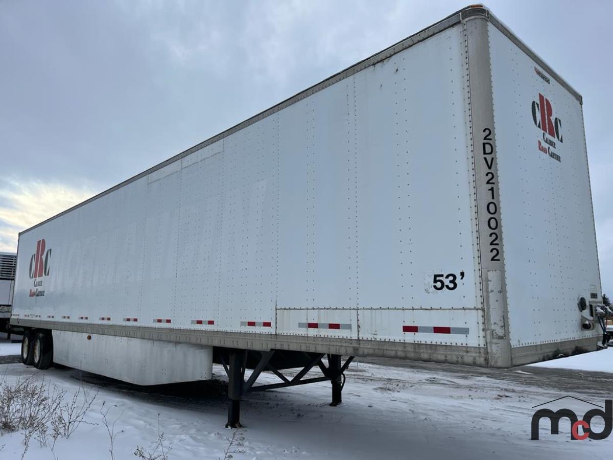 2011 Manac 53' T/A Van Trailer