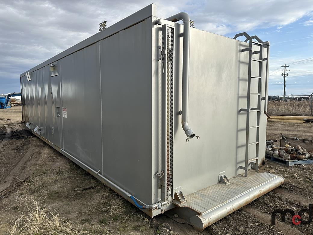 Williams & Davis 125hp Enclosed Skid Mounted Boiler