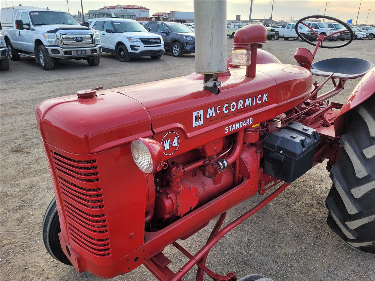 1950 McCormick Deering W4 Tractor