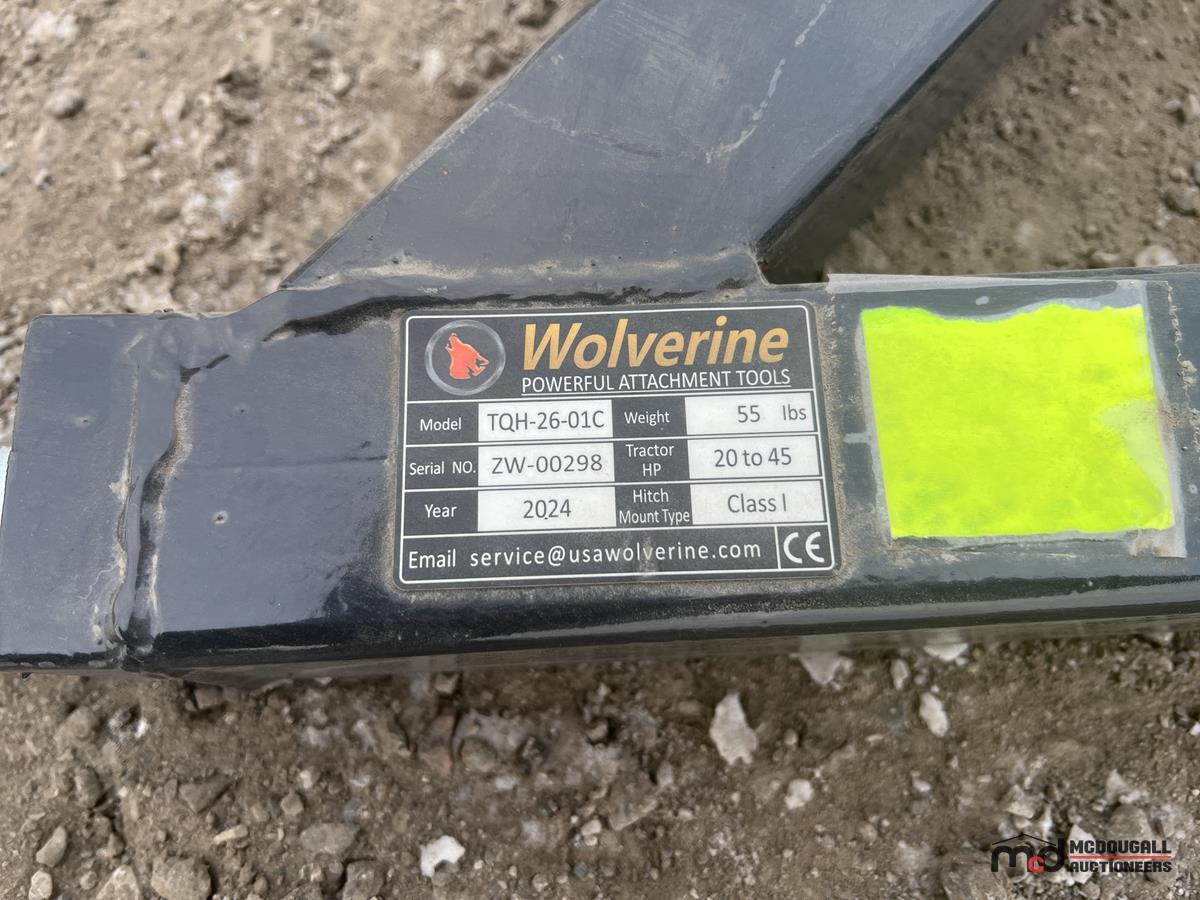 2024 Wolverine 3-Point Hitch Adapter (TQH-26-01C)