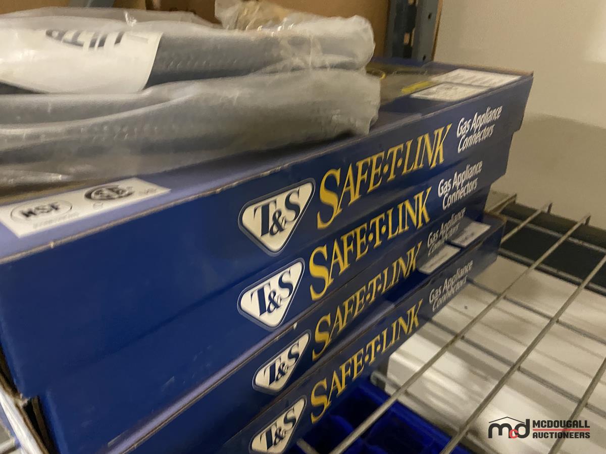 Assorted Safe-T-Link Gas Connectors