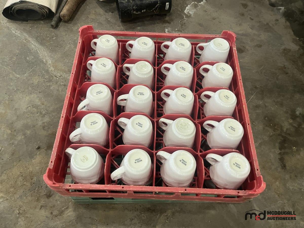 Mugs and Cups w/ Trays