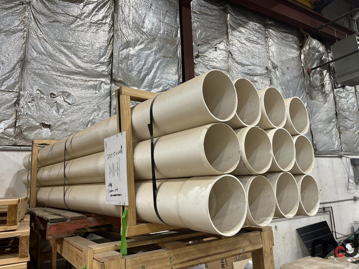 (12) PVC Pipes