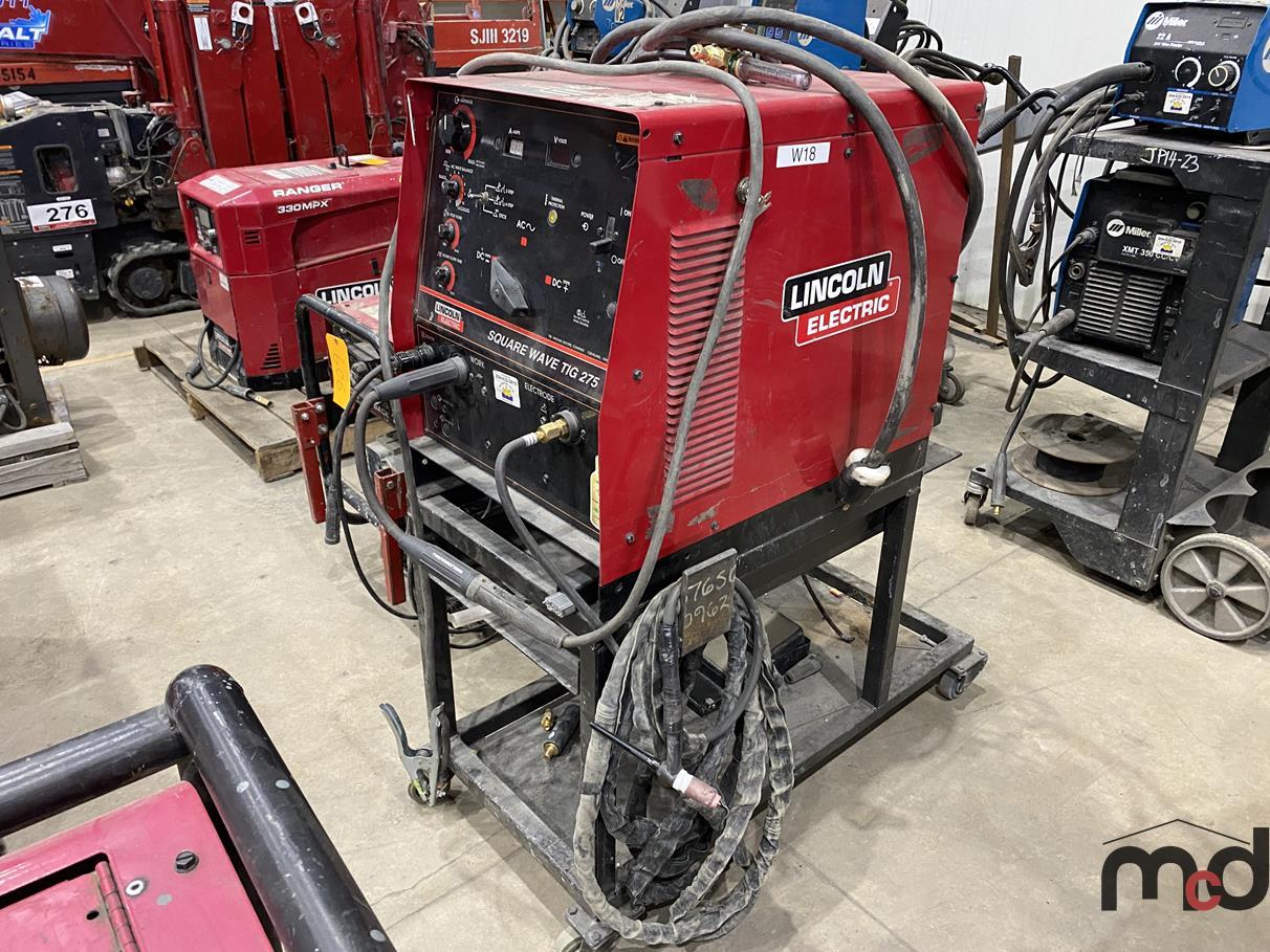 Lincoln Square Wave Tig 275 Welder