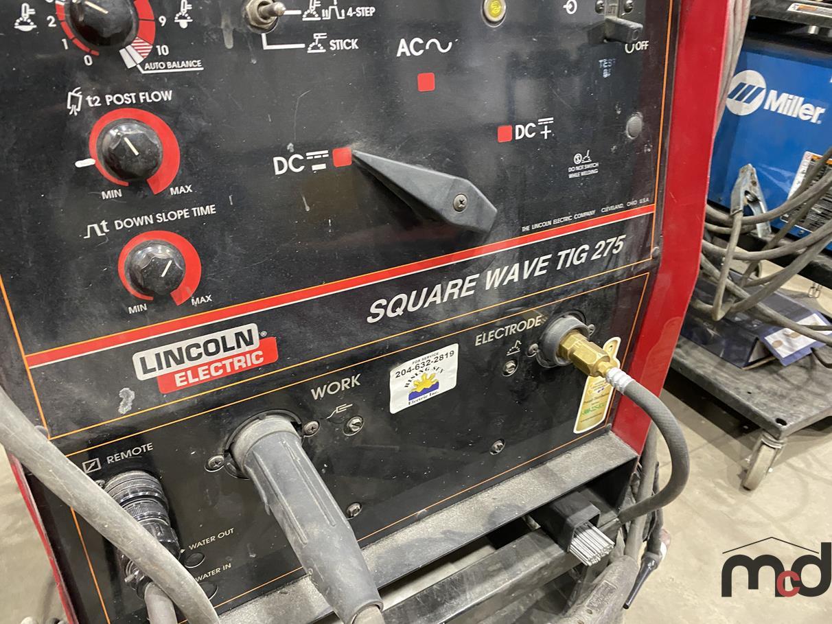 Lincoln Square Wave Tig 275 Welder