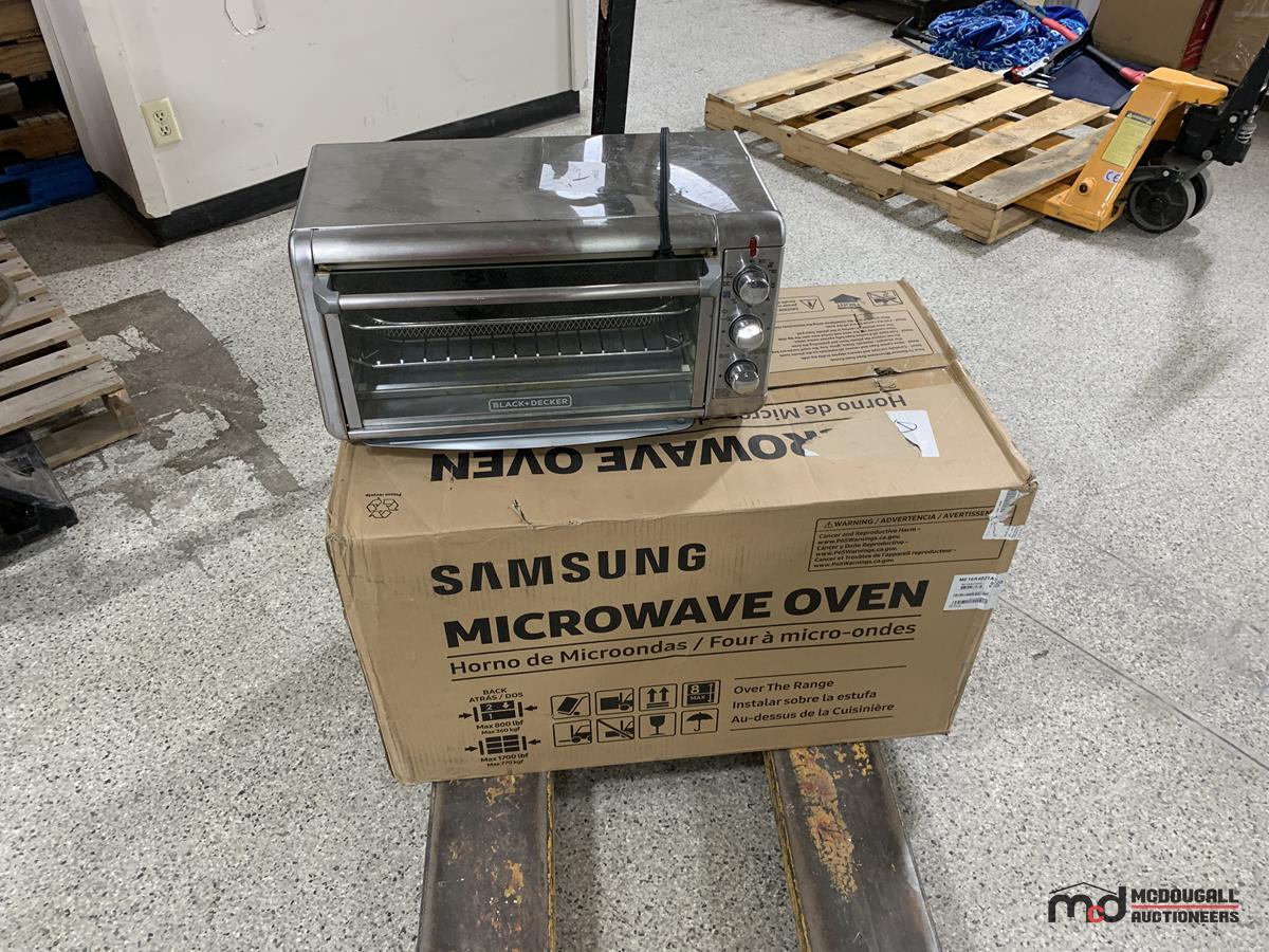 Samsung Over The Range Microwave and Toaster Oven