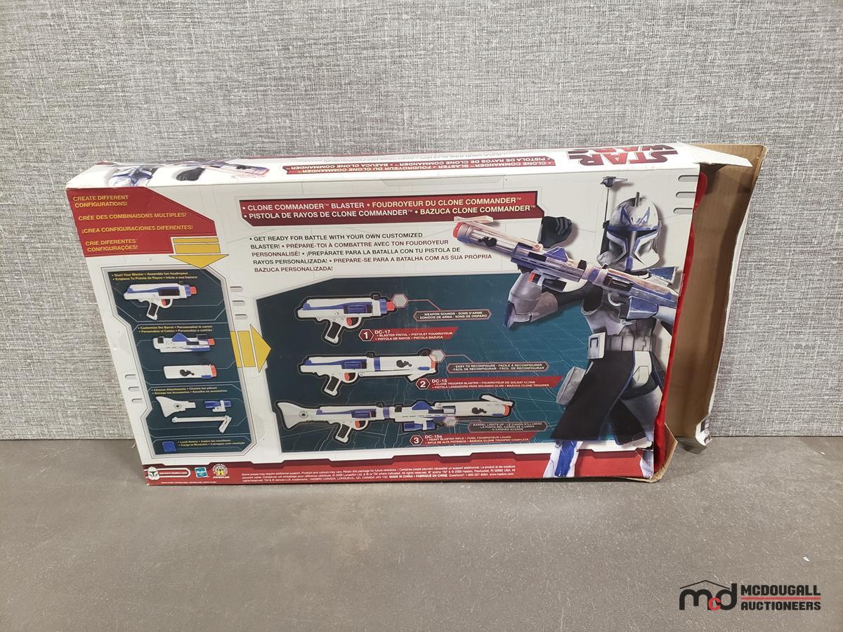 Star Wars The Clone Wars Clone Commander Blaster Set