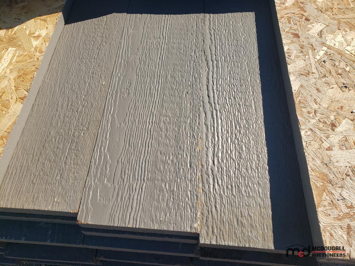 Bundle of Tundra Gray SmartSide Expert Finish Trim/Siding (5/4 x 8 x 16 ...