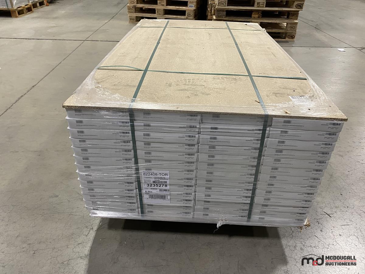 (52) Boxes of Sierra Oak Moduleo Flooring
