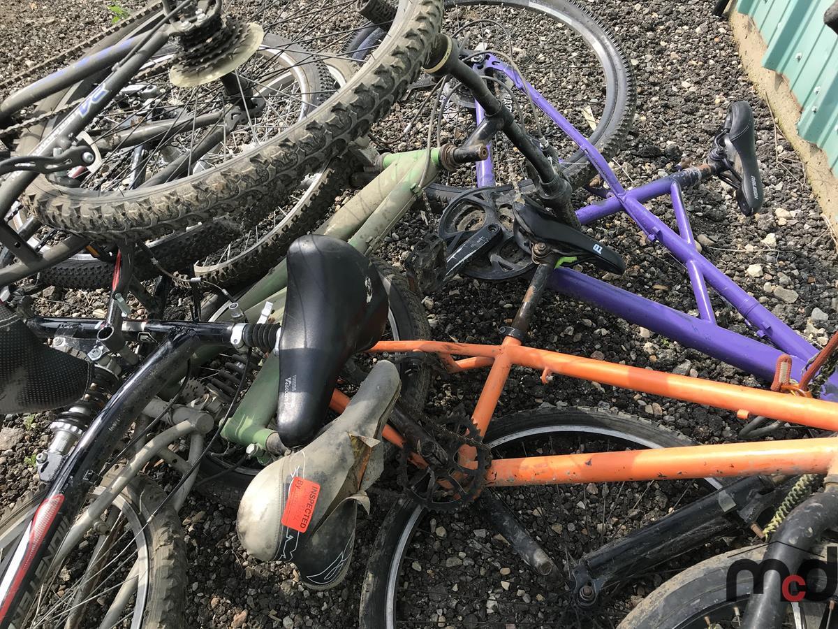 Assorted Damaged Bikes