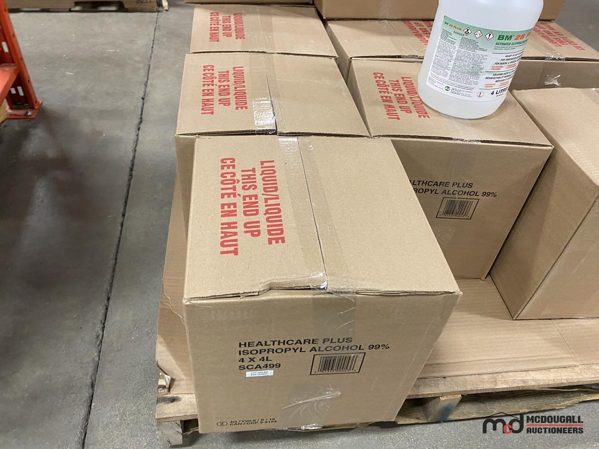 Pallet of Isopropyl Alcohol