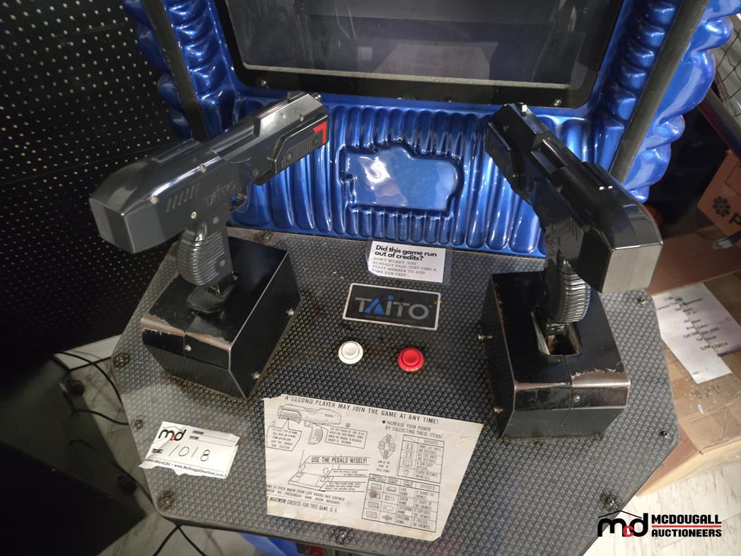 Taito Space Gun Arcade Machine