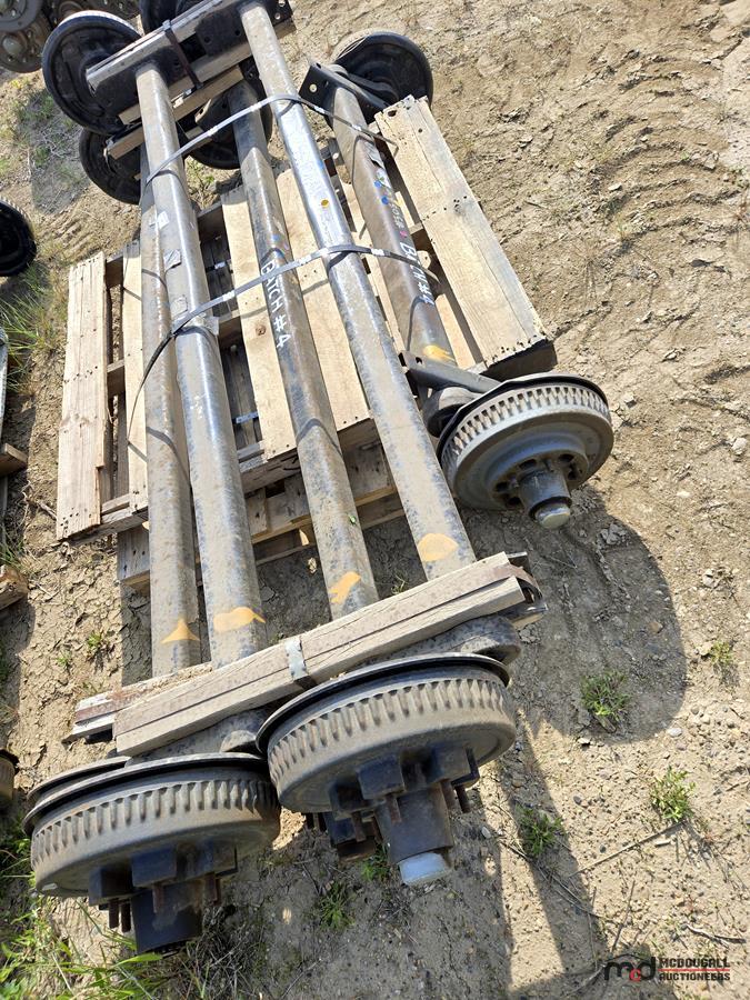 Pallet of Trailer Axles