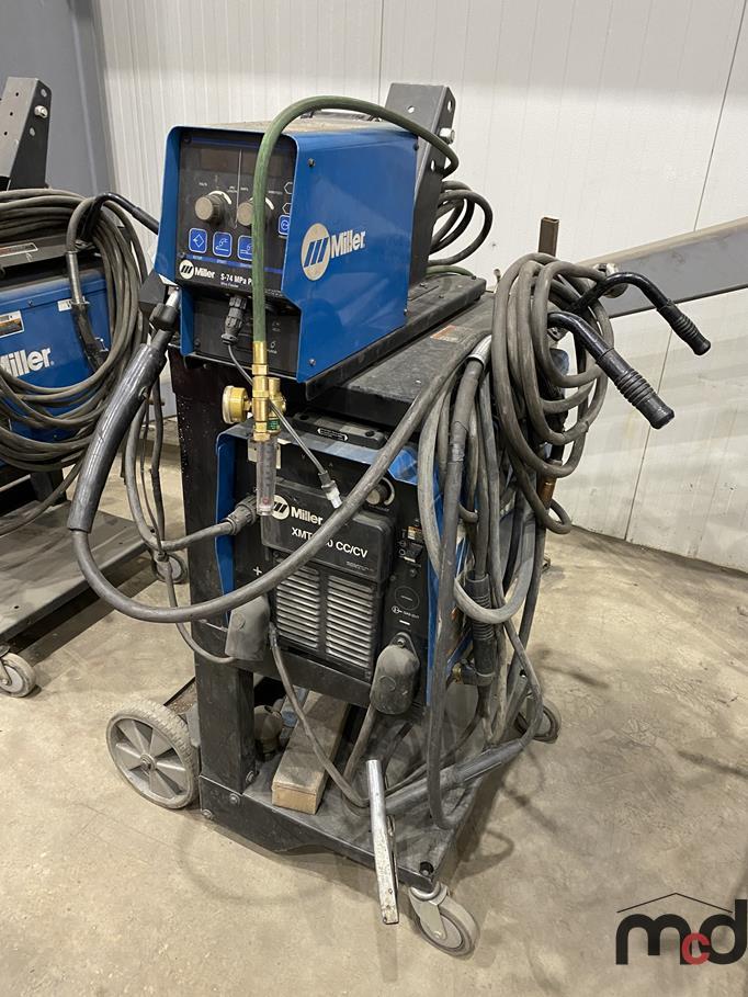 Miller XMT 450 CC/CV Welder w/ Miller Wire Feeder