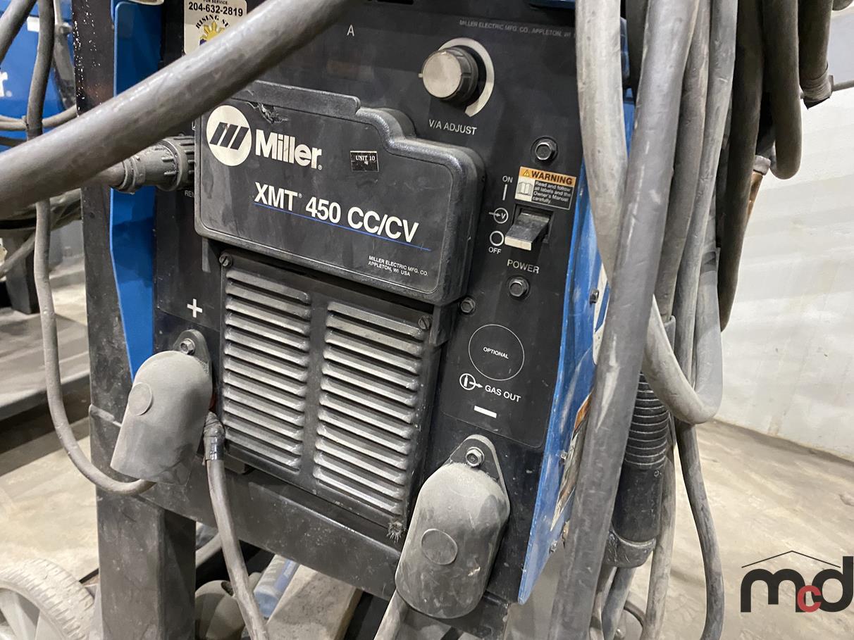 Miller XMT 450 CC/CV Welder w/ Miller Wire Feeder