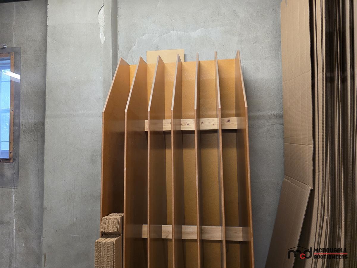 Cardboard Storage Rack