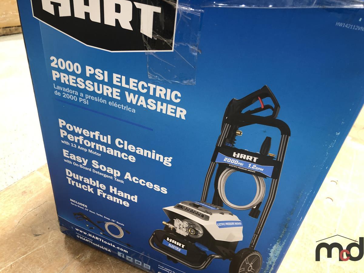 Hart 2000 PSI Electric Pressure Washer