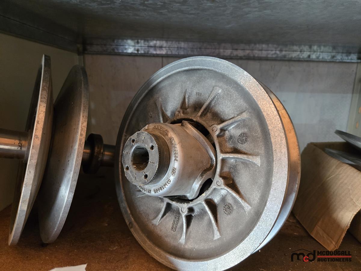 Assorted Ski-Doo Primary and Secondary Clutches, Parts and Springs ...