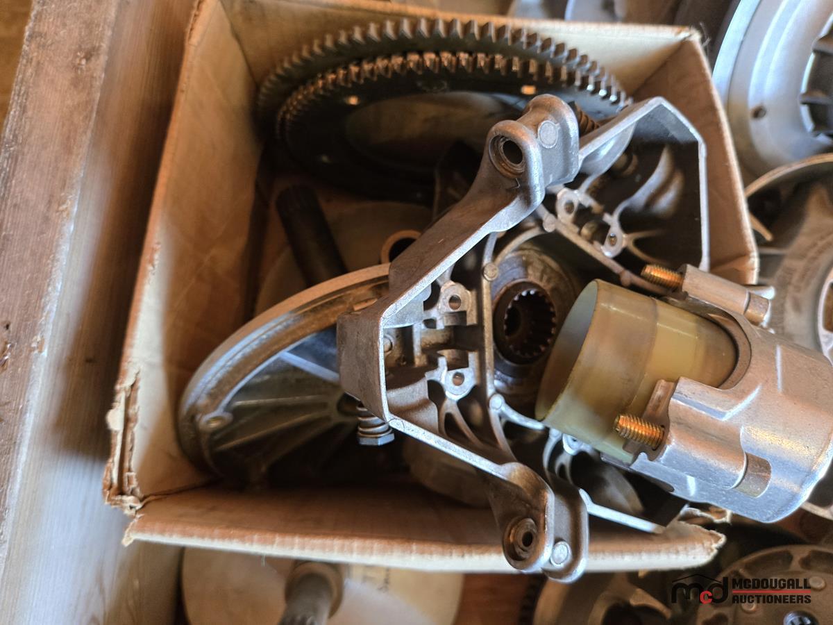 Assorted Ski-Doo Primary and Secondary Clutches, Parts and Springs ...
