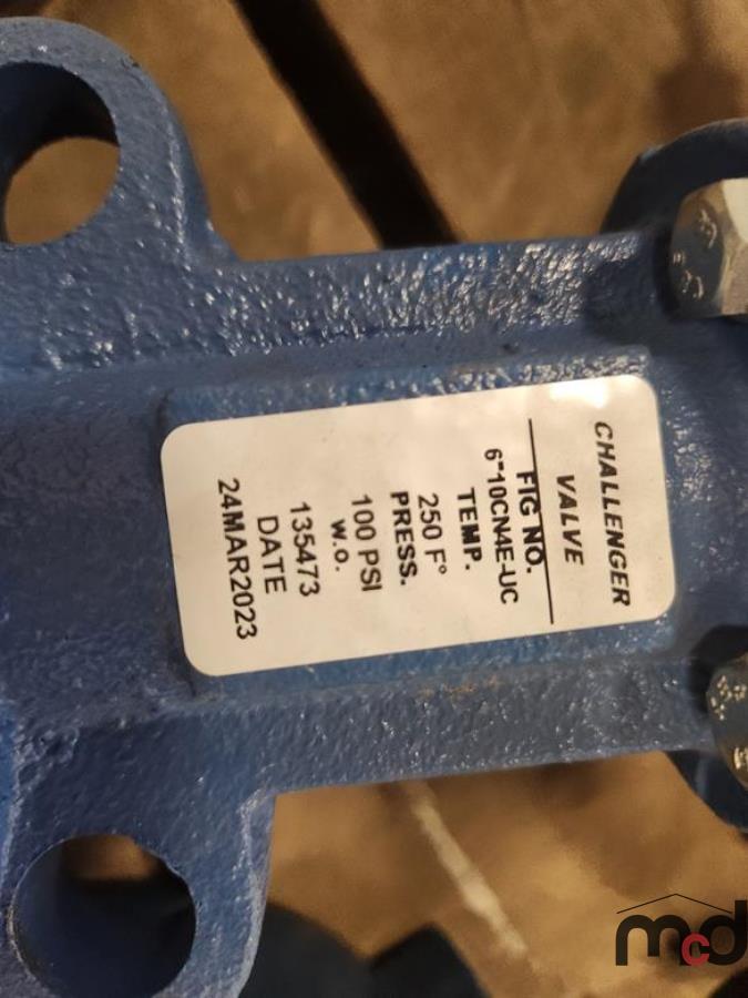 (4) Challenger 6" Valves