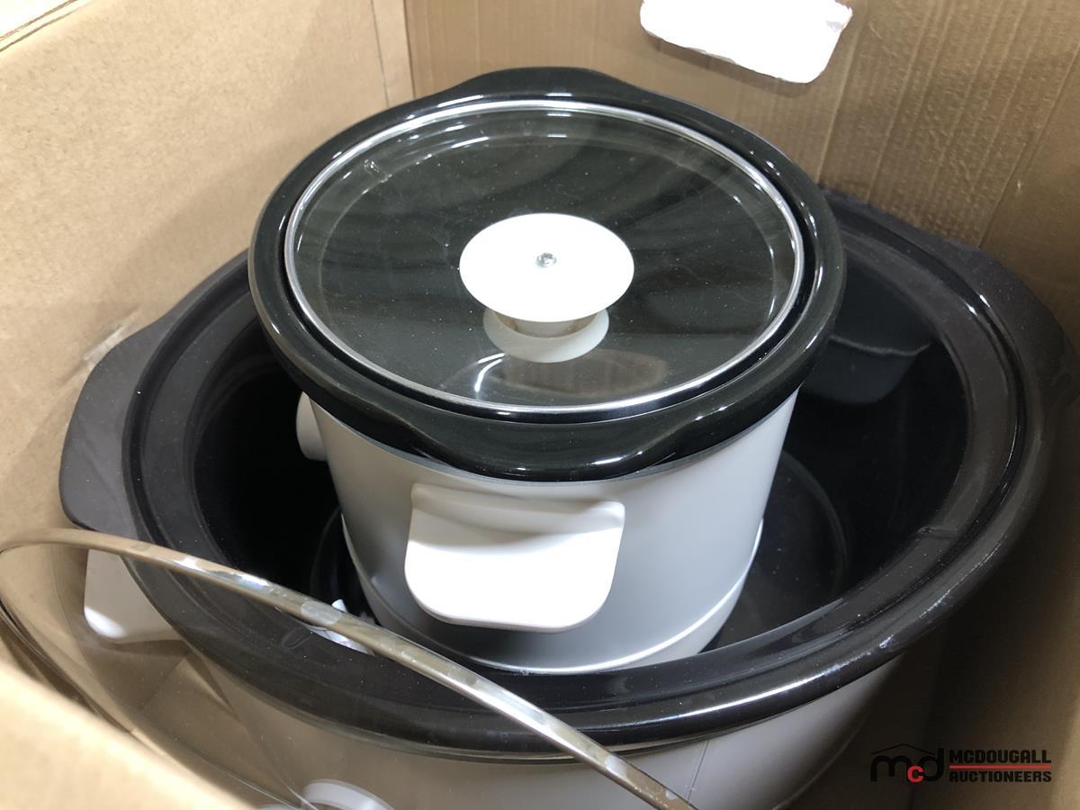 Slow Cooker Set, Smores Maker, Steam Iron, Pan Set, Blow Dryer, Kettle ...