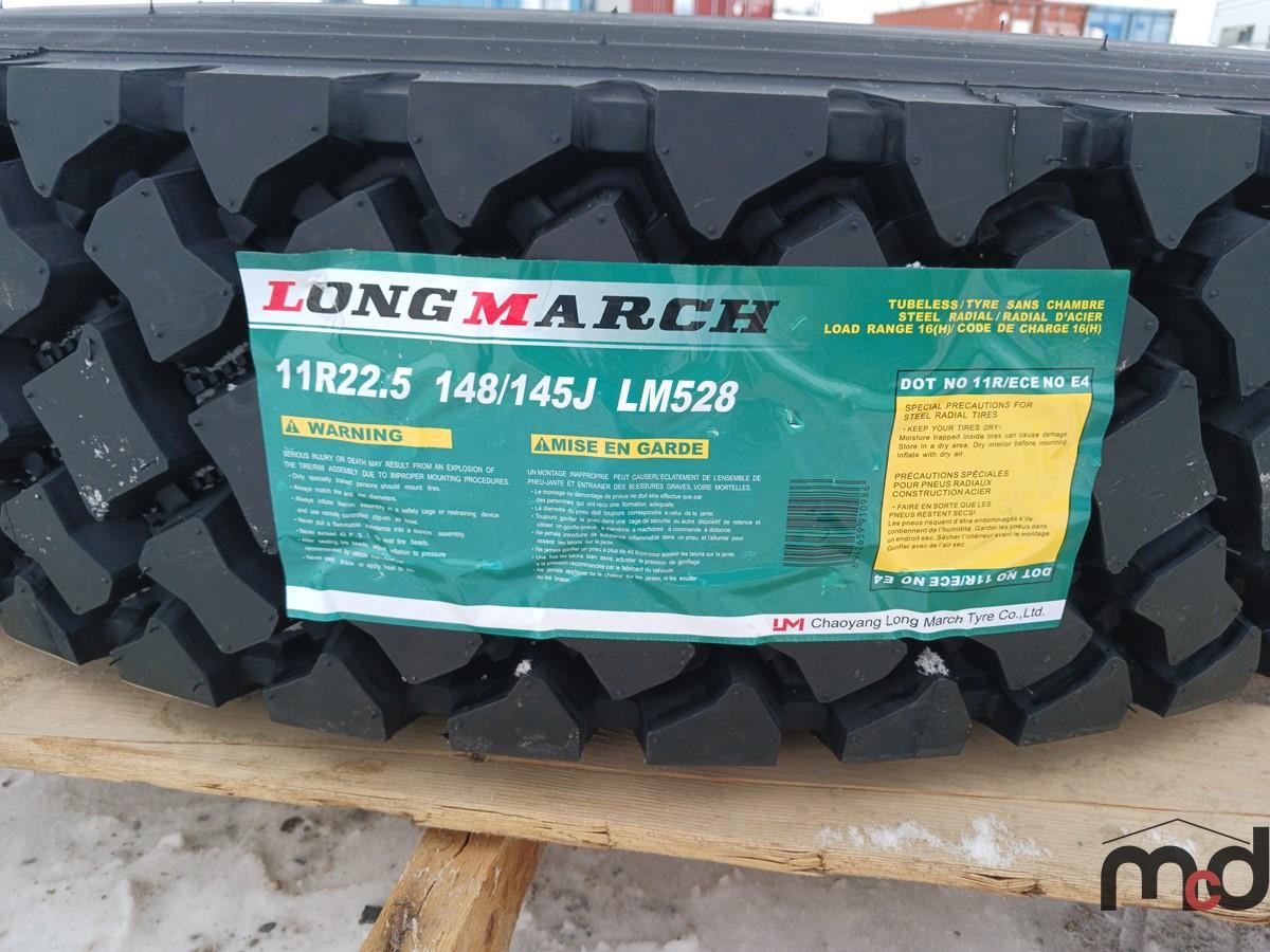 Longmarch LM528 (11R22.5) Drive Tire - Must Take 4 Times The Bid Price