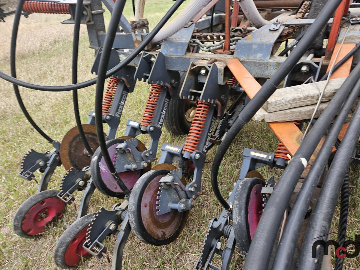 Flexi Coil Disc Drill w/ Bourgault Air Seeder Tank