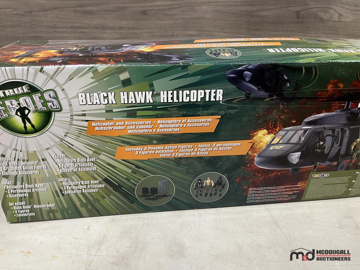 Military Tank & Black Hawk Helicopter