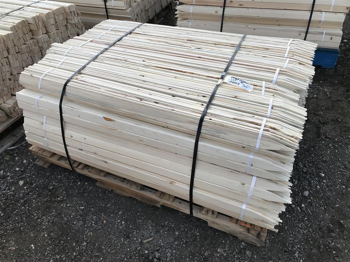 Pallet of 48" Wooden Stakes